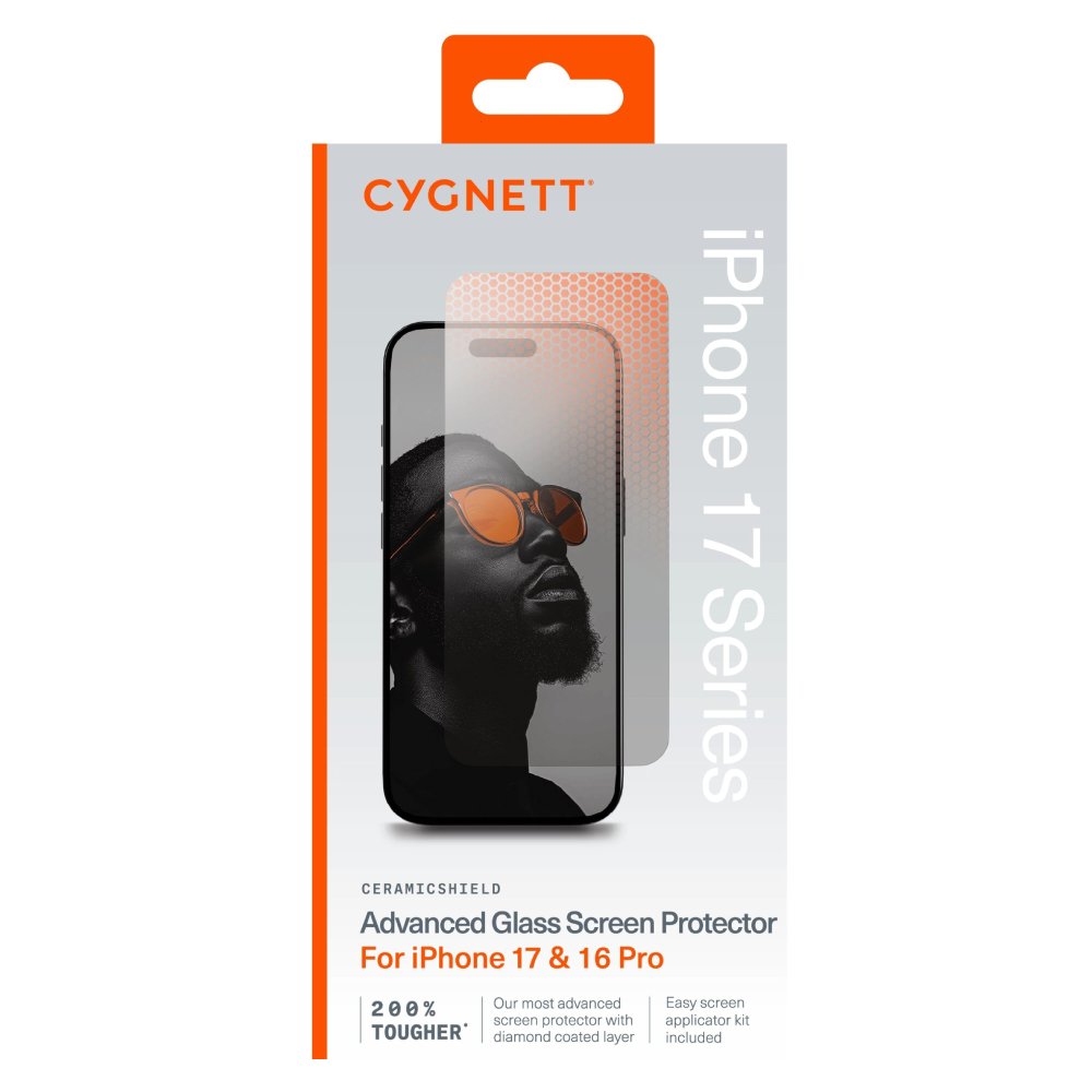 Buy Cygnett CeramicGuard Glass (Suits iPhone 17 / 16 Pro) Online - POP ...