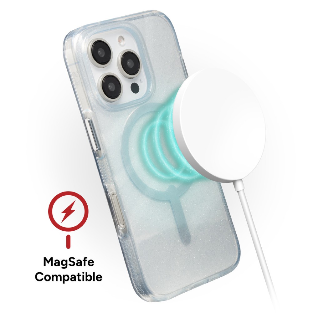 Buy ZAGG Milan Snap MagSafe Case (Suits iPhone 16 Pro) - White Swirl ...